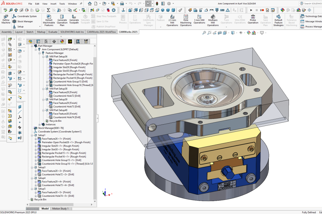 MISTER CAM: CAMWorks - Integrated CAD/CAM Innovation in CNC Manufacturing